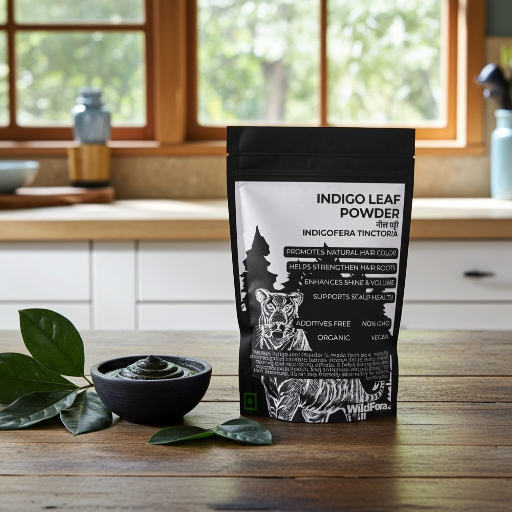 Indigo Leaves Powder Uses & Traditional Benefits | Home Guide – wildfora